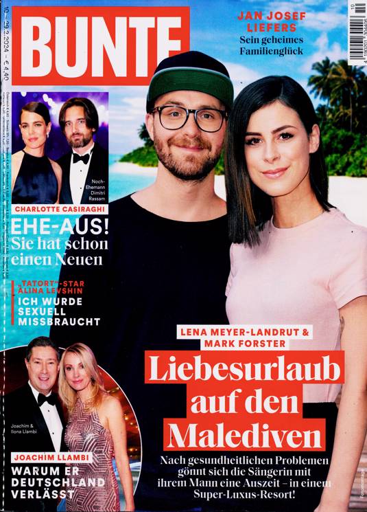 Bunte Illustrierte Magazine Subscription | Buy at Newsstand.co.uk | German