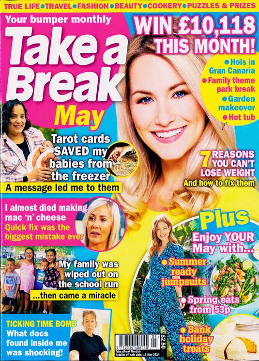 Take A Break Monthly Magazine Subscription | Buy at Newsstand.co.uk | Women's Lifestyle