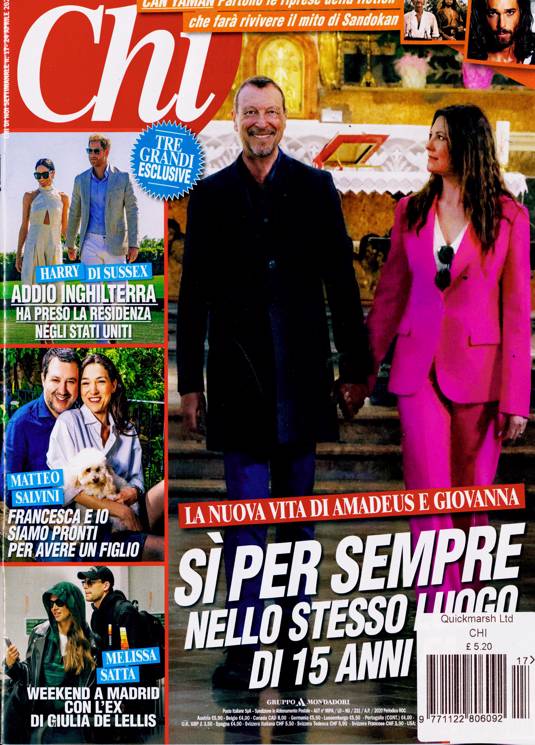 Chi Magazine Subscription | Buy at Newsstand.co.uk | Italian