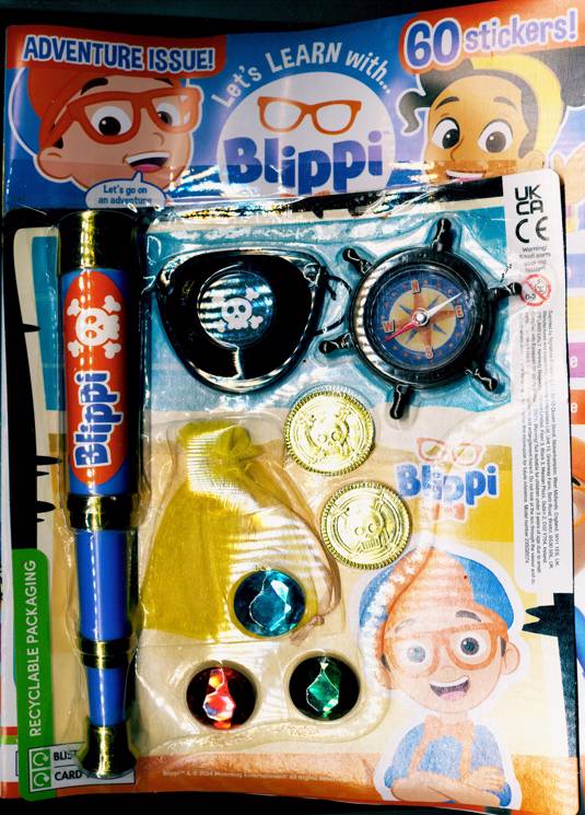 Blippi Magazine Subscription | Buy at Newsstand.co.uk | Pre School