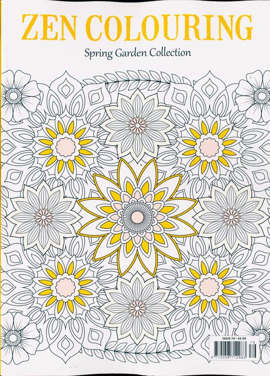 Zen Colouring Magazine Subscription | Buy at Newsstand.co.uk | Colouring