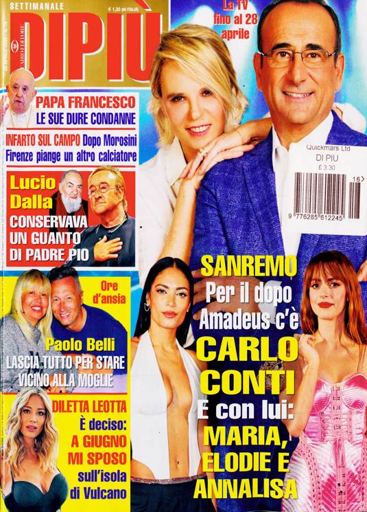 Dipiu Magazine Subscription | Buy at Newsstand.co.uk | Italian