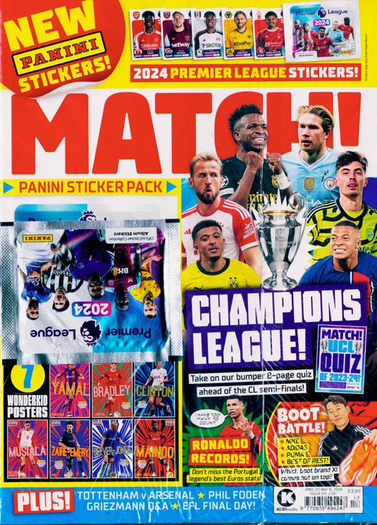 Match Magazine Subscription | Buy at Newsstand.co.uk | Children's Football