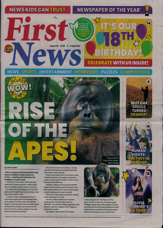 First News Magazine Subscription | Buy at Newsstand.co.uk | General