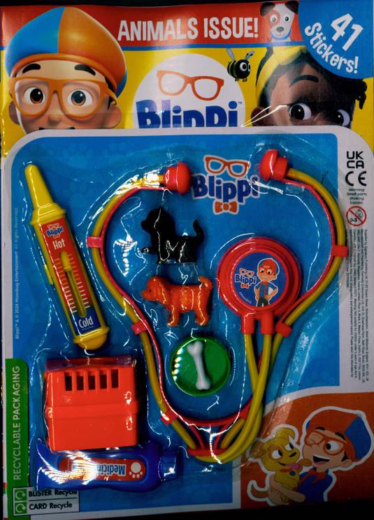 Blippi Magazine Subscription | Buy at Newsstand.co.uk | Pre School