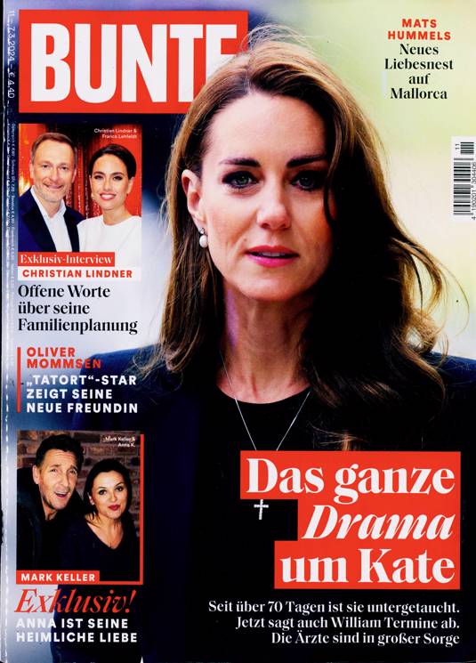 Bunte Illustrierte Magazine Subscription | Buy at Newsstand.co.uk | German
