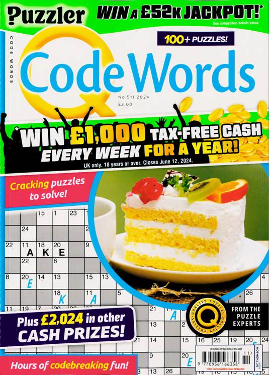 Puzzler Q Code Words Magazine Subscription | Buy at Newsstand.co.uk ...