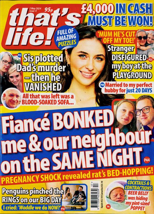 Thats Life Magazine Subscription | Buy at Newsstand.co.uk | Women's Weekly