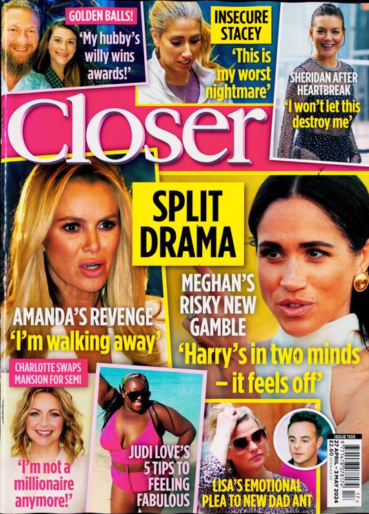 Closer Magazine Subscription | Buy at Newsstand.co.uk | Women's Weekly