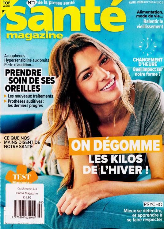 Sante Magazine Subscription | Buy at Newsstand.co.uk | French