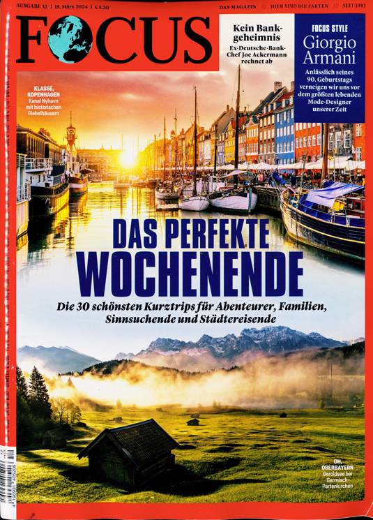 Focus (German) Magazine Subscription | Buy at Newsstand.co.uk | German