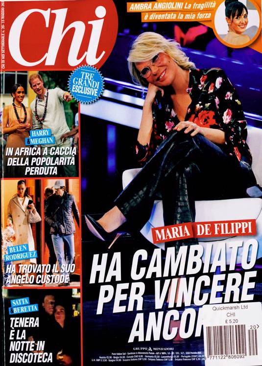 Chi Magazine Subscription | Buy at Newsstand.co.uk | Italian