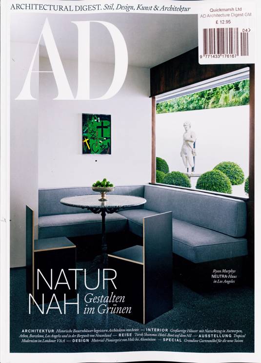 Architectural Digest German Magazine Subscription | Buy at Newsstand.co ...