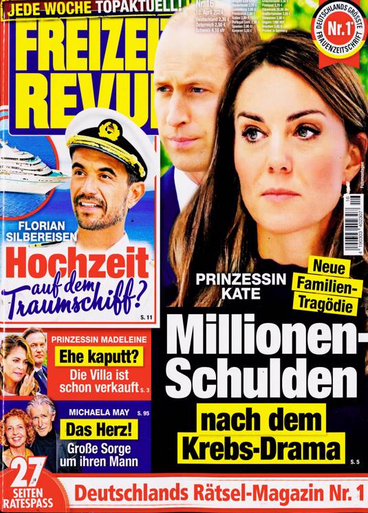 Freizeit Revue Magazine Subscription | Buy at Newsstand.co.uk | German