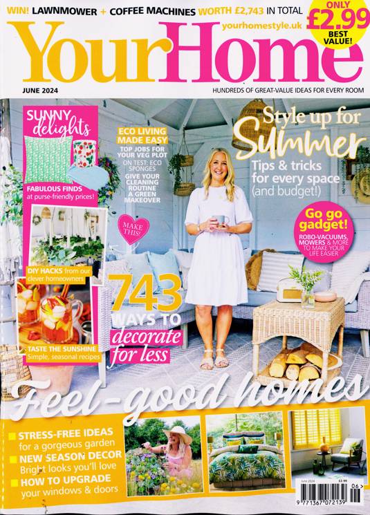 Your Home Magazine Subscription | Buy at Newsstand.co.uk | Home Interiors