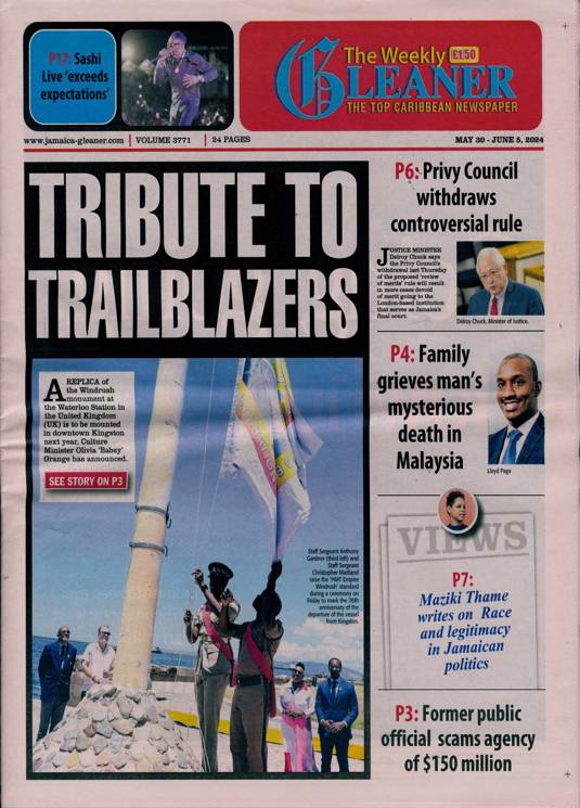 Gleaner Magazine Subscription | Buy at Newsstand.co.uk | UK Current Affairs