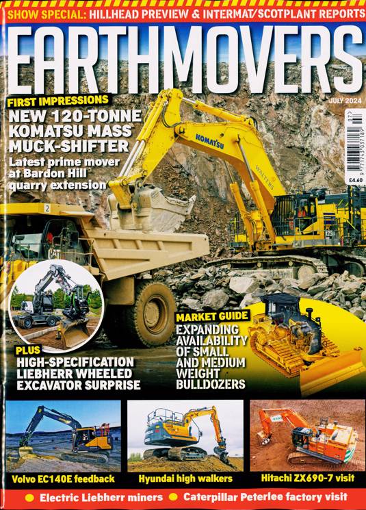 Earthmovers Magazine Subscription | Buy at Newsstand.co.uk | Construction