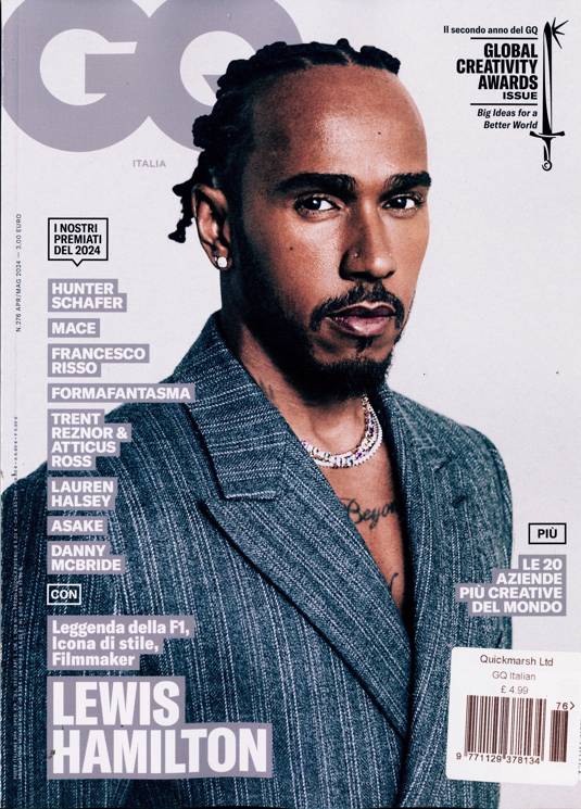 Gq Italian Magazine Subscription | Buy at Newsstand.co.uk | Italian