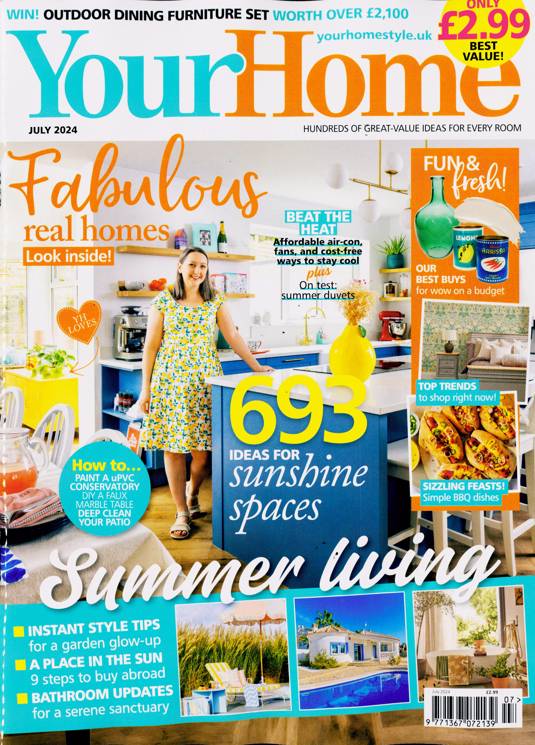 Your Home Magazine Subscription | Buy at Newsstand.co.uk | Home Interiors