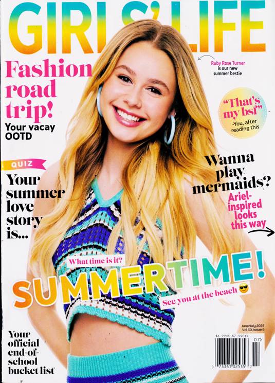 Girls Life Magazine Subscription | Buy at Newsstand.co.uk | Teen Fashion
